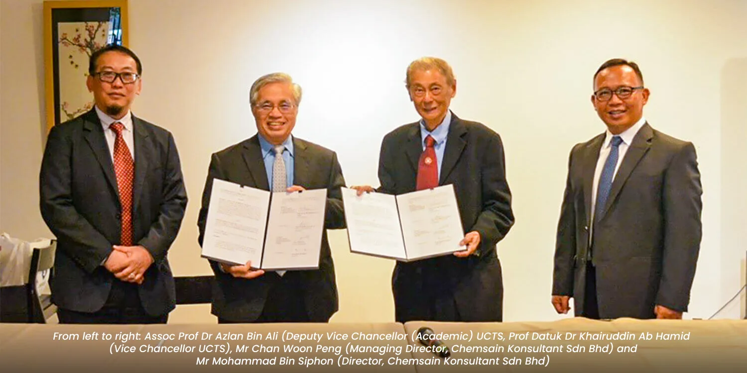 Memorandum of Understanding (MoU) Between Chemsain Konsultant Sdn Bhd ...
