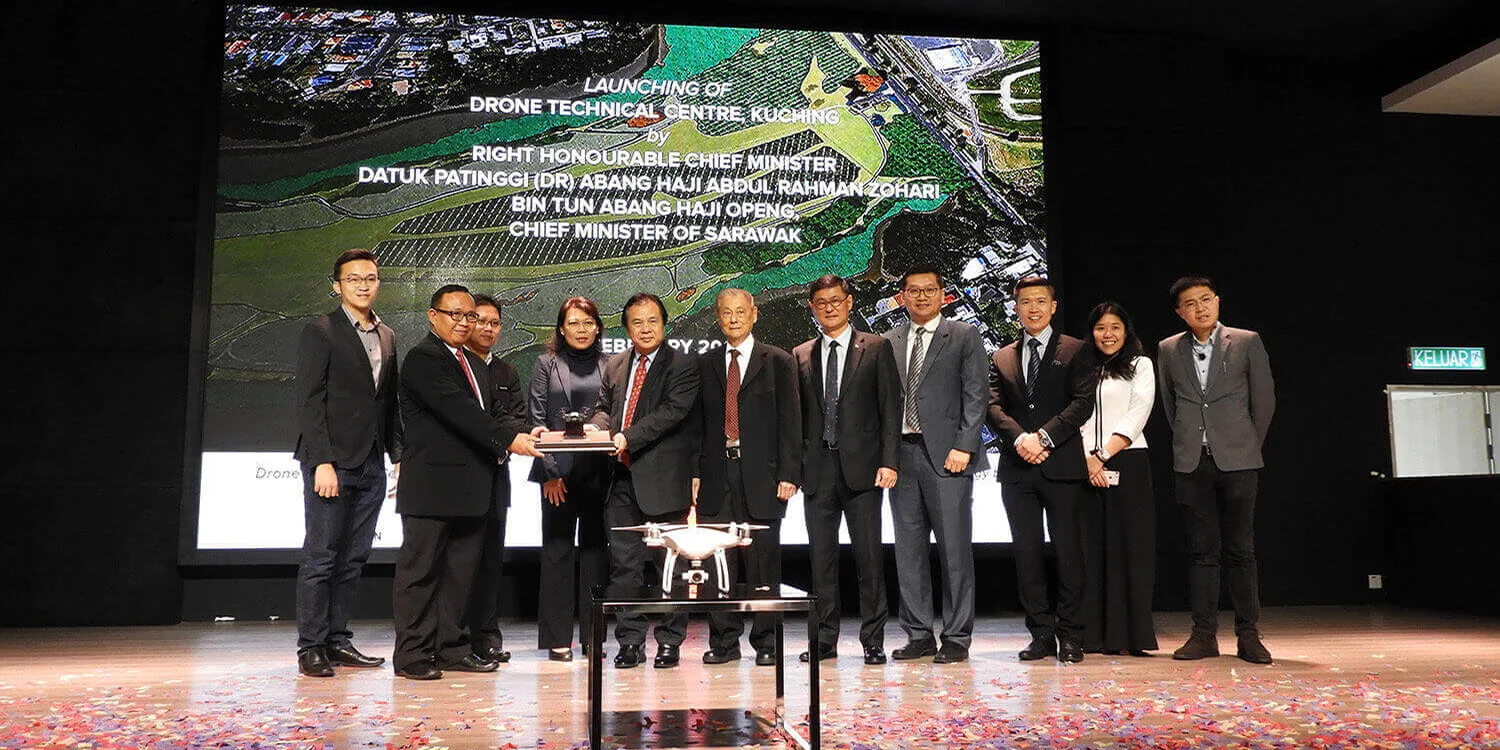 CM Lauds Launch of Drone Technical Centre Kuching | Chemsain Konsultant ...