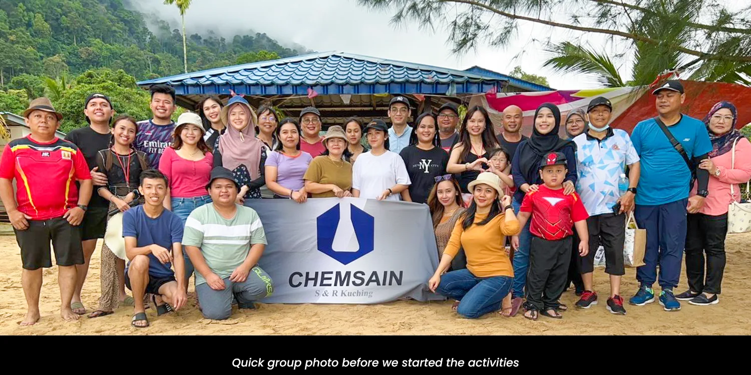 Chemsain Pantai Puteri Family Day Outing | Chemsain Konsultant Sdn Bhd